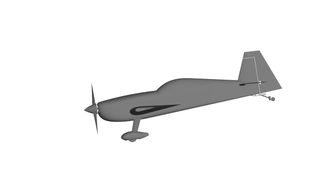 Extra 300 3D Model in Other 3DExport