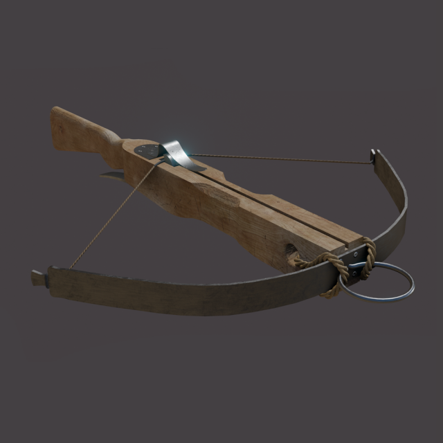 crossbow 3D Model in Other 3DExport
