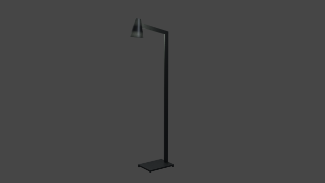 Axis floor lamp Free 3D Model in Floor Lamps 3DExport