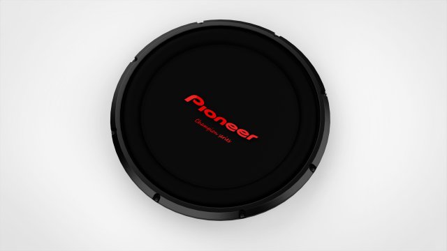 Pioneer TS-W310 Subwoofer Model 3D Model in Araba parçaları 3DExport