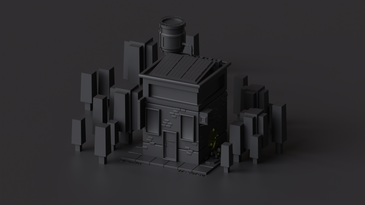 bank scene Free 3D Assets in Game Assets 3DExport