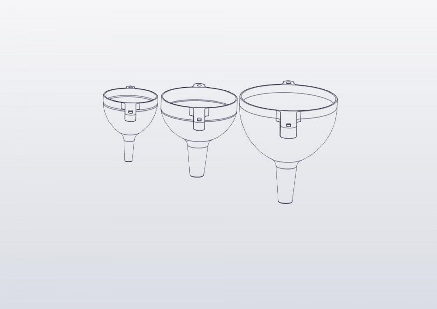 3d printed plastic funnel with handle 3D Print Models in Kitchen and ...