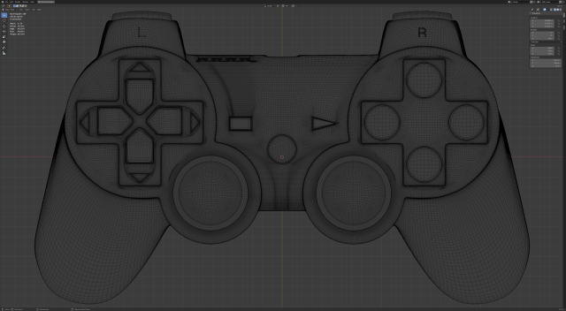 dualshock 3 - wireless controller for sony playstation 3 3D Model in ...