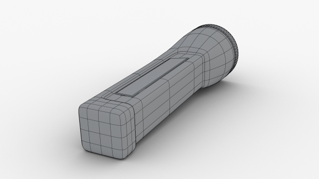 flashlight led solar power 3D Model in Tools 3DExport