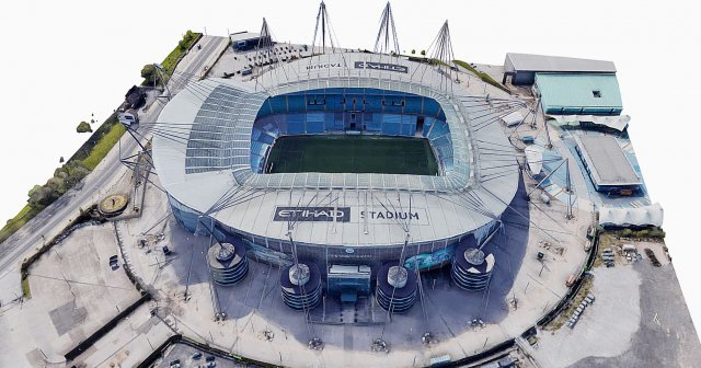 Manchester City Stadium 3D Model in Stadium 3DExport