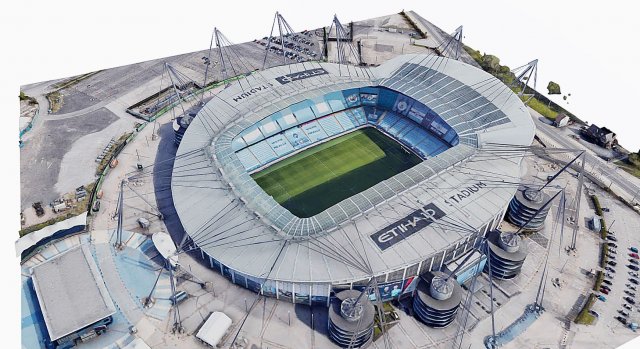 Manchester City Stadium 3D Model in Stadium 3DExport