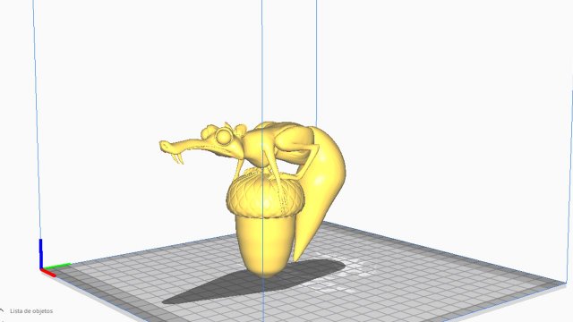 ice age scrat 3D Print Model in Animals 3DExport