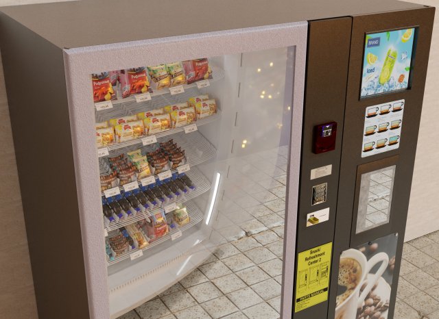 Vending Machine 3D Model in Other 3DExport