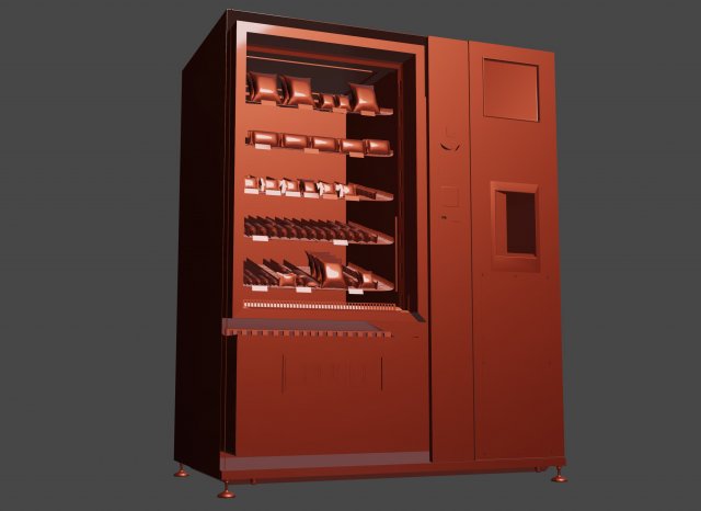 Vending Machine 3D Model in Other 3DExport