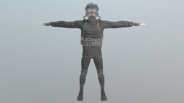 special forces army man 3D Model in Man 3DExport
