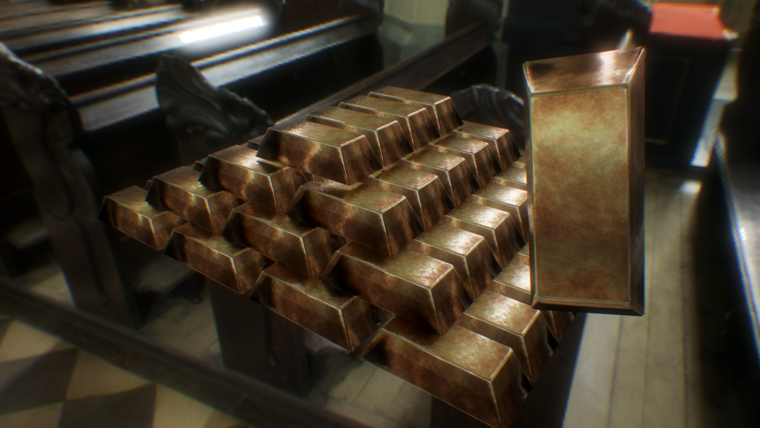 copper bar 3D Models in Jewellery 3DExport