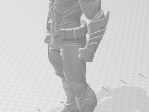 Bonecos 3d style manga anime batman night wing heroes style caricato 3D ...