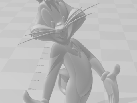 Bonecos style 3d manga anime pernalonga bugsbunny style caricato ...