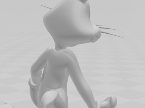 Bonecos style 3d manga anime pernalonga bugsbunny style caricato ...