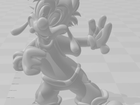 Bonecos style 3d manga anime max pateta caricato Modèles 3D en vedette ...