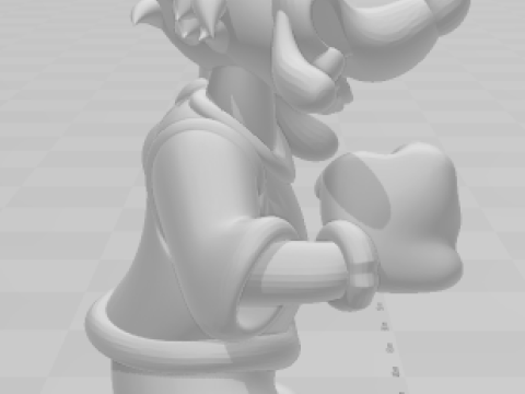 Bonecos style 3d manga anime max pateta caricato Modèles 3D en vedette ...