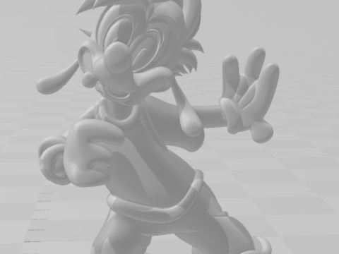 Bonecos style 3d manga anime max pateta caricato Modèles 3D en vedette ...