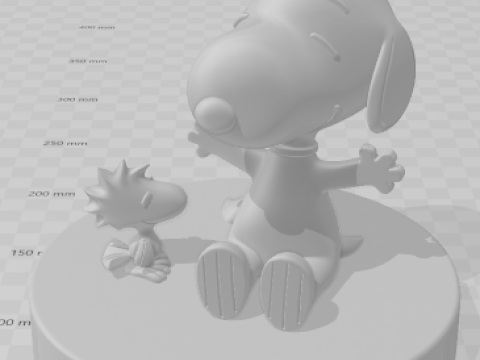 Bonecos estilo 3d manga anime charlie brown snoopy caricato Modelo de ...