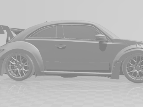 Bonecos style 3d manga anime camion course voiture pick-up coccinelle ...