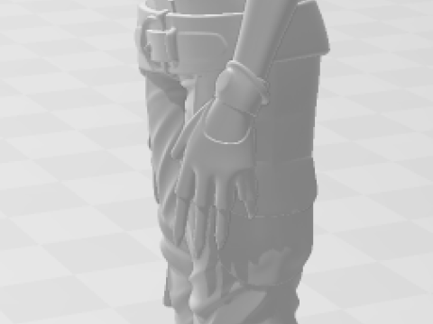 Bonecos estilo 3d mangá anime blue mary KOF caricato Modelo de ...