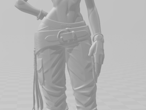 Bonecos estilo 3d mangá anime blue mary KOF caricato Modelo de ...