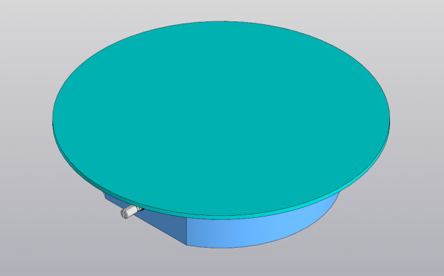rotary table 3D Print Model in Robotics 3DExport