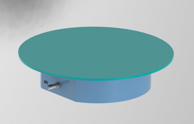 rotary table 3D Print Model in Robotics 3DExport