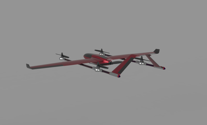 AIRCRAFT DRONE CAD MODEL 3D Model in Drone / Copter 3DExport