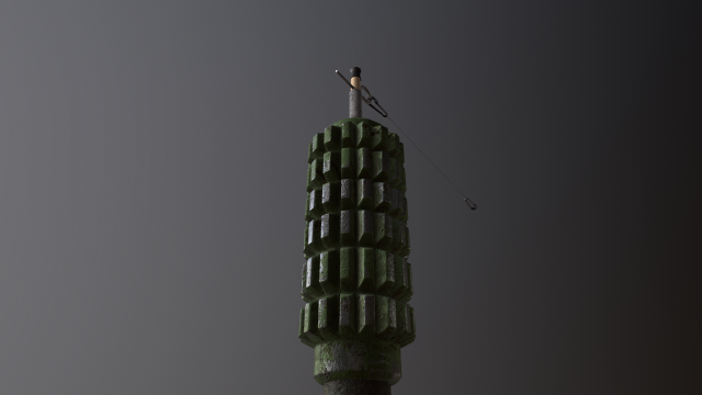 Soviet Land Mine POMZ-2 3D Model in Accessories 3DExport