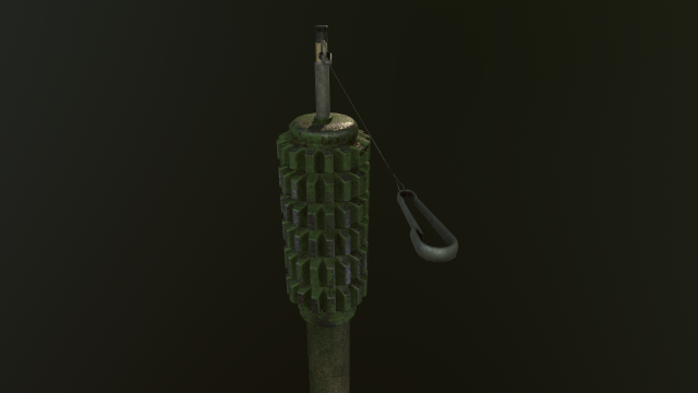 Soviet Land Mine POMZ-2 3D Model in Accessories 3DExport