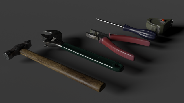 tools 3D Model in Tools 3DExport