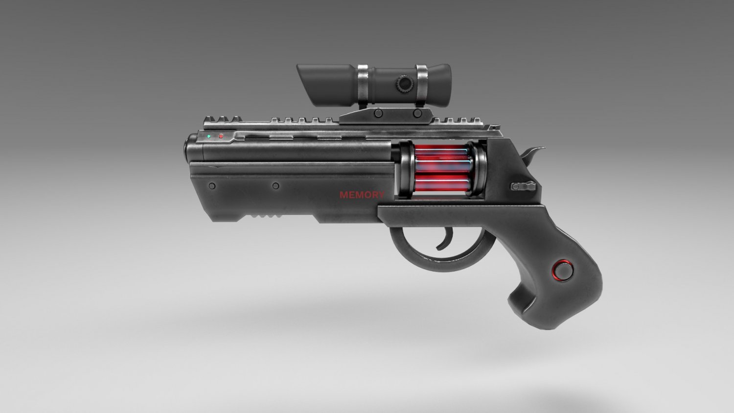 Futuristic Revolver