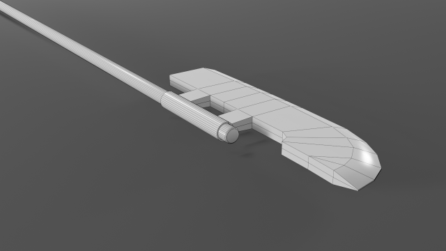 medieval halberd 1 3D Model in Melee 3DExport