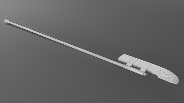 medieval halberd 1 3D Model in Melee 3DExport