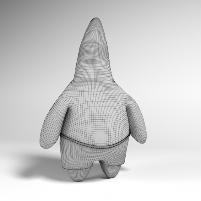 patrick star 3D Model in Cartoon 3DExport