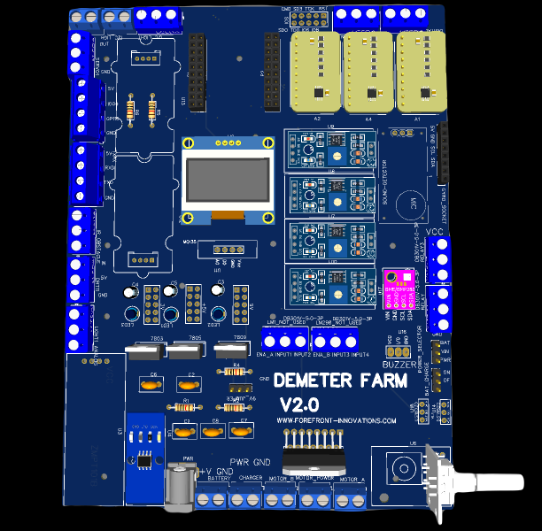 demeter farm hydroponics accessible and easy from your home 3D Print ...