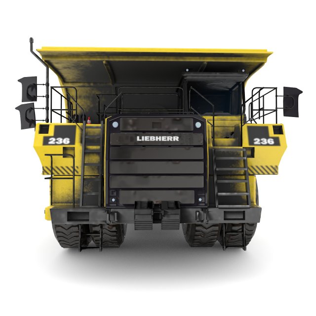 mining truck 3D Model in Heavy Equipment 3DExport