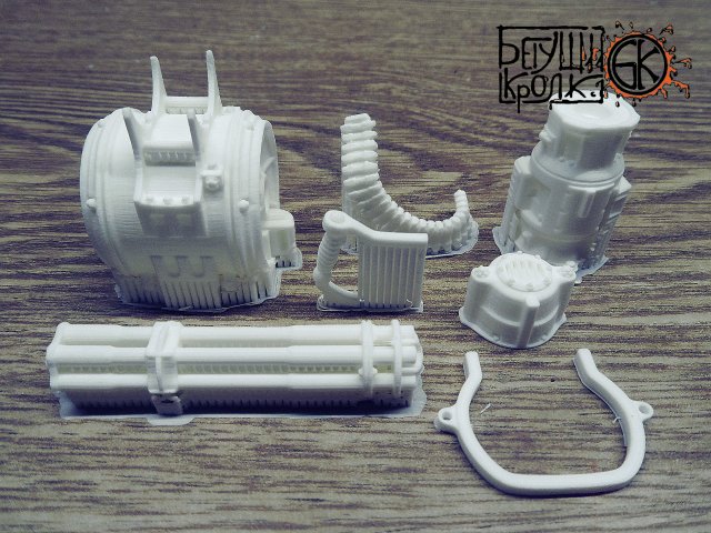 minifrom the game fallout 4 part 4 scale 1 and 2 3D Print Model in SCI ...