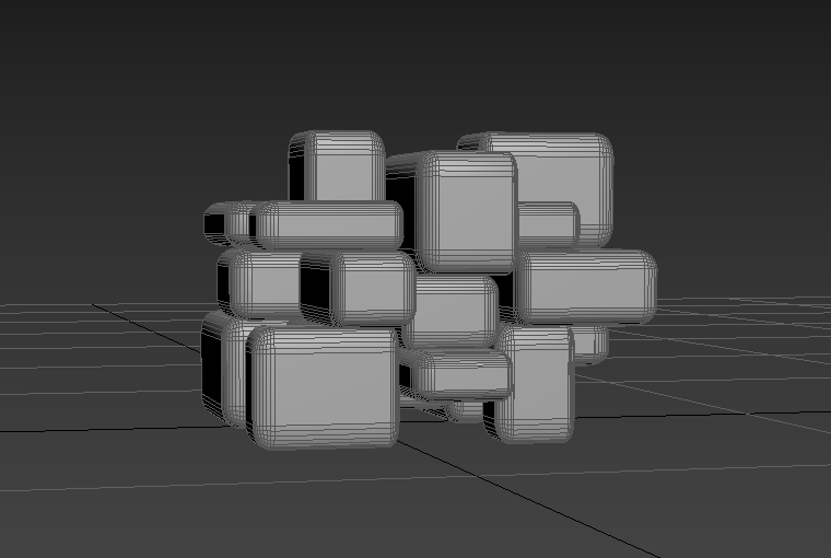 three models of the mirror block Modèles 3D in Jouets 3DExport