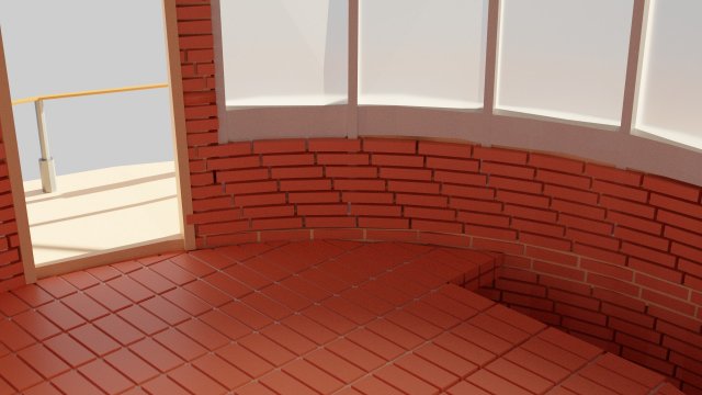 brick tower 3D Model in Buildings 3DExport