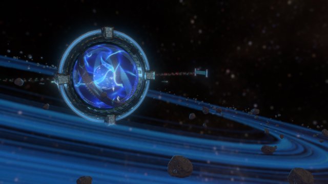 Space station planetary scale animated 3D Model in Fantasy Spacecraft ...