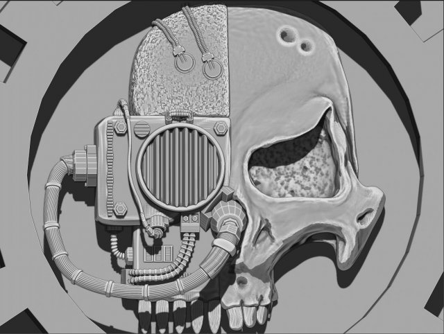 adeptus mechanicus omnissiah 3D Print Model in Other 3DExport