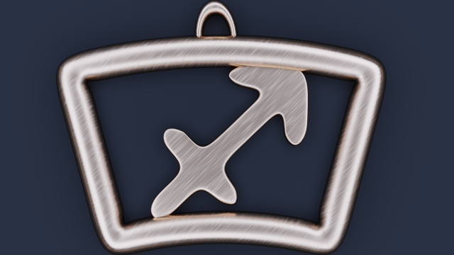 ZODIAC ASTRO SIGNS Modelo de impresión 3D in Colgante 3DExport