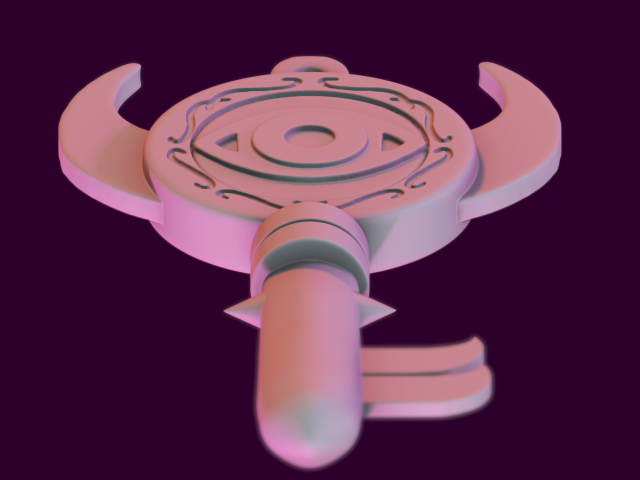 boss key zelda 3D Print Model in Memorabilia 3DExport