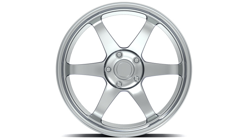 Volk RAYS Racing TE37 1-24 Scale 3D print model 3D Print Model in Toys ...