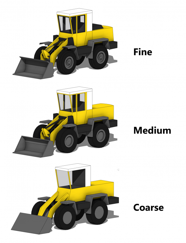 Wheel Loader - Revit Family 3D Model in Machines 3DExport