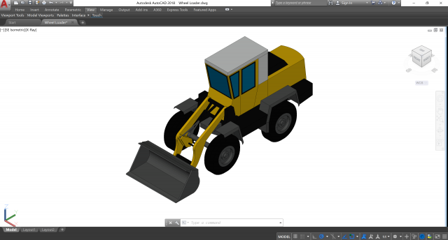 Wheel Loader - Revit Family 3D Model in Machines 3DExport