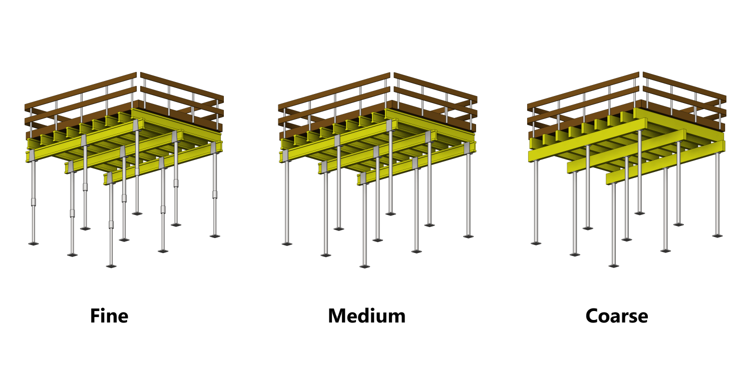 Concrete Slab Formwork - Revit Family Model 3D in Alat 3DExport