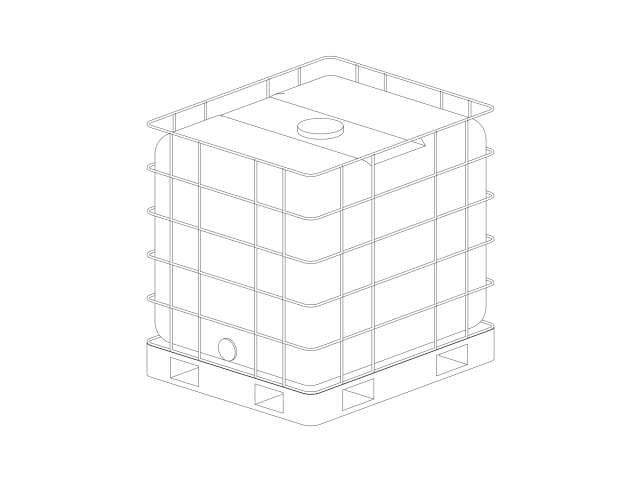 IBC Water Tank - Revit Family 3D Model in Araçlar 3DExport