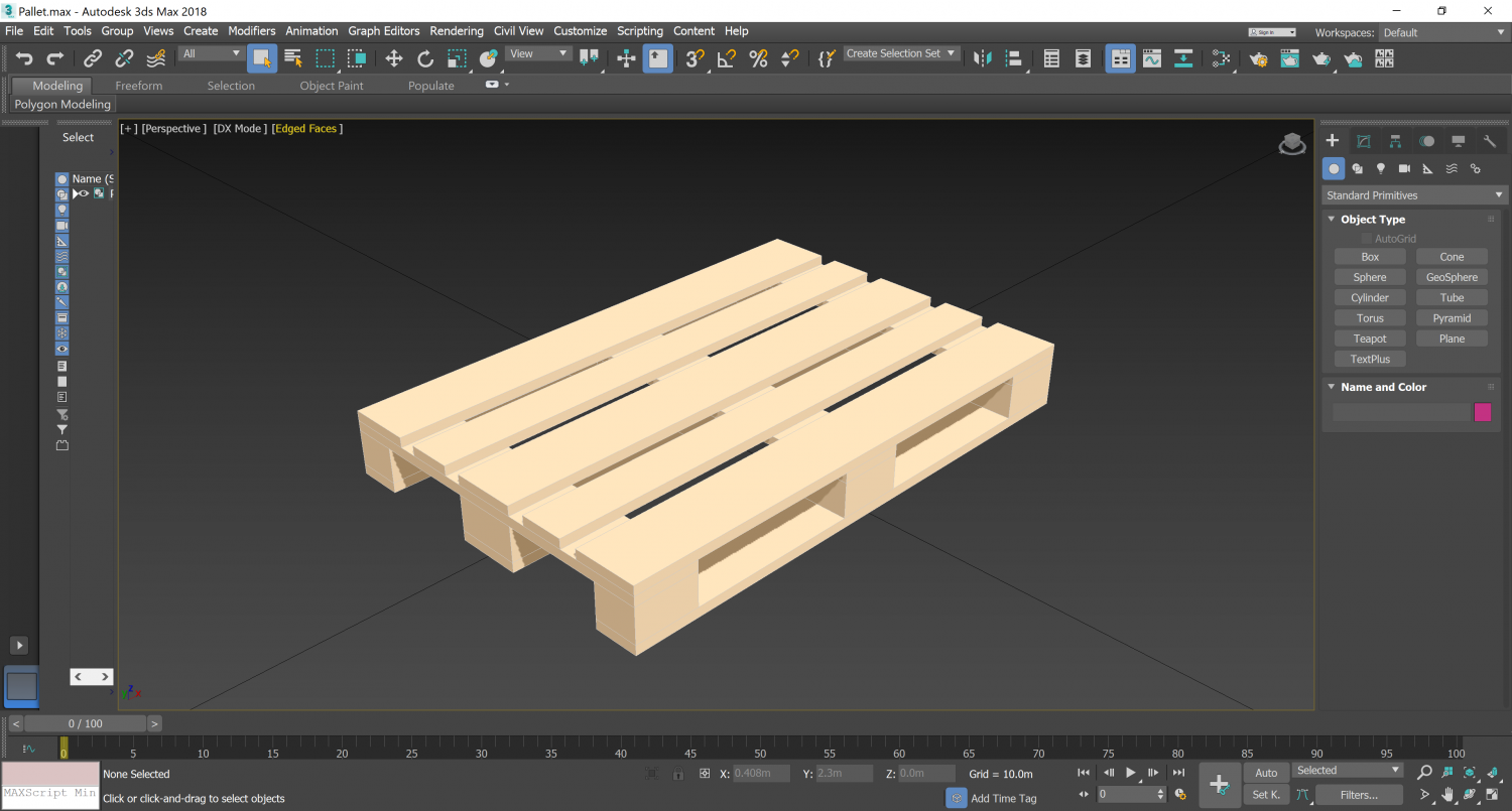 Pallet - Revit Family Modèles 3D in Outils 3DExport
